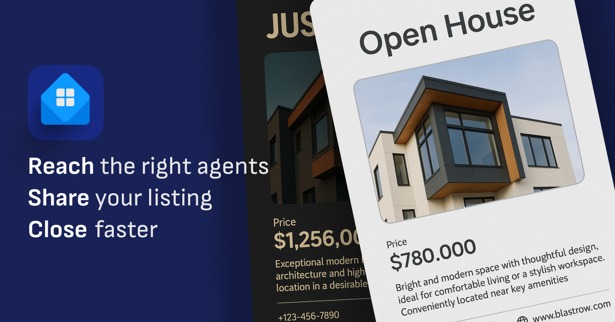 Blastrow | Built for Agents. Designed to Close.